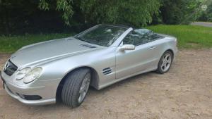 Pelēks Mercedes-Benz SL 500 2005 Kauņa, ar dzinēja tilpumu 5.00 L un nobraukumu 179 tūkst. km par 11999 €, foto 9 vietnē AUTOMOTO.COM.LV
