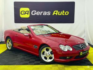 Sarkans Mercedes-Benz SL 500 2005 Viļņa, ar dzinēja tilpumu 5.00 L un nobraukumu 122 tūkst. km par 15500 €, foto 4 vietnē AUTOMOTO.COM.LV