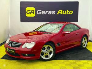 Sarkans Mercedes-Benz SL 500 2005 Viļņa, ar dzinēja tilpumu 5.00 L un nobraukumu 122 tūkst. km par 15500 €, foto 21 vietnē AUTOMOTO.COM.LV