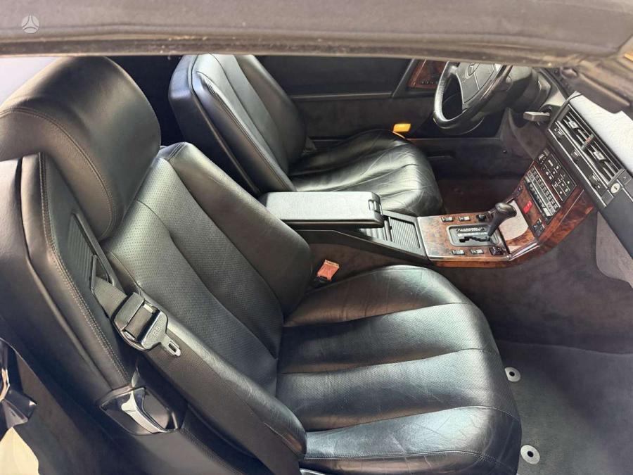 Balts Mercedes-Benz SL 500 1991 Alīta, ar dzinēja tilpumu 4.97 L un nobraukumu 116 tūkst. km par 16000 €, foto 17 vietnē AUTOMOTO.COM.LV
