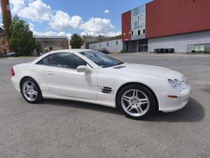 Balts Mercedes-Benz SL 500 2003 Šauļi, ar dzinēja tilpumu 5.00 L un nobraukumu 196 tūkst. km par 6850 €, foto 3 vietnē AUTOMOTO.COM.LV