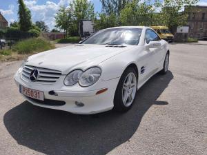 Balts Mercedes-Benz SL 500 2003 Šauļi, ar dzinēja tilpumu 5.00 L un nobraukumu 196 tūkst. km par 6850 €, foto 5 vietnē AUTOMOTO.COM.LV