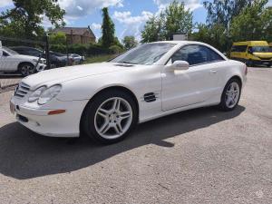 Balts Mercedes-Benz SL 500 2003 Šauļi, ar dzinēja tilpumu 5.00 L un nobraukumu 196 tūkst. km par 6850 €, foto 6 vietnē AUTOMOTO.COM.LV