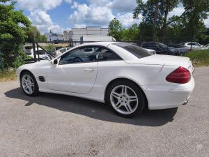 Balts Mercedes-Benz SL 500 2003 Šauļi, ar dzinēja tilpumu 5.00 L un nobraukumu 196 tūkst. km par 6850 €, foto 11 vietnē AUTOMOTO.COM.LV