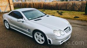 Grey Mercedes-Benz SL 55 AMG 2004 in Jelgava, with an engine capacity of 5.50 L and mileage of 235 thousand km for 15200 €, photo  on AUTOMOTO.COM.LV