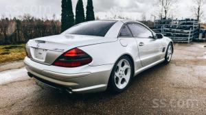 Pelēks Mercedes-Benz SL 55 AMG 2004 Jelgava, ar dzinēja tilpumu 5.50 L un nobraukumu 235 tūkst. km par 15200 €, foto 3 vietnē AUTOMOTO.COM.LV