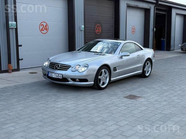 Серый Мерседес СЛ 55 АМГ 2005 в Елгава, объемом двигателя 5.50 л и пробегом 66 тыс. км за 40000 €, фото 1 на AUTOMOTO.COM.LV