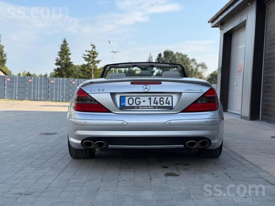 Серый Мерседес СЛ 55 АМГ 2005 в Елгава, объемом двигателя 5.50 л и пробегом 66 тыс. км за 40000 €, фото 4 на AUTOMOTO.COM.LV