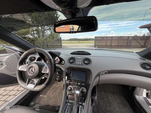 Мерседес СЛ 55 АМГ 2005 в Шакяй на AUTOMOTO.COM.LV Серый Мерседес СЛ 55 АМГ 2005 в Шакяй, объемом двигателя 5.44 л и пробегом 102 тыс. км за 22000 €, фото 8 на AUTOMOTO.COM.LV