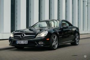 Melns Mercedes-Benz sl-550 2009 Viļņa, ar dzinēja tilpumu 0.55 L un nobraukumu 102 tūkst. km par 19500 €, foto 3 vietnē AUTOMOTO.COM.LV