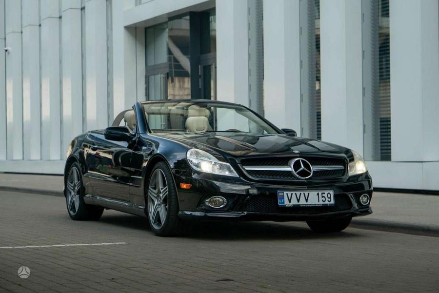 Melns Mercedes-Benz sl-550 2009 Viļņa, ar dzinēja tilpumu 0.55 L un nobraukumu 102 tūkst. km par 19500 €, foto 15 vietnē AUTOMOTO.COM.LV