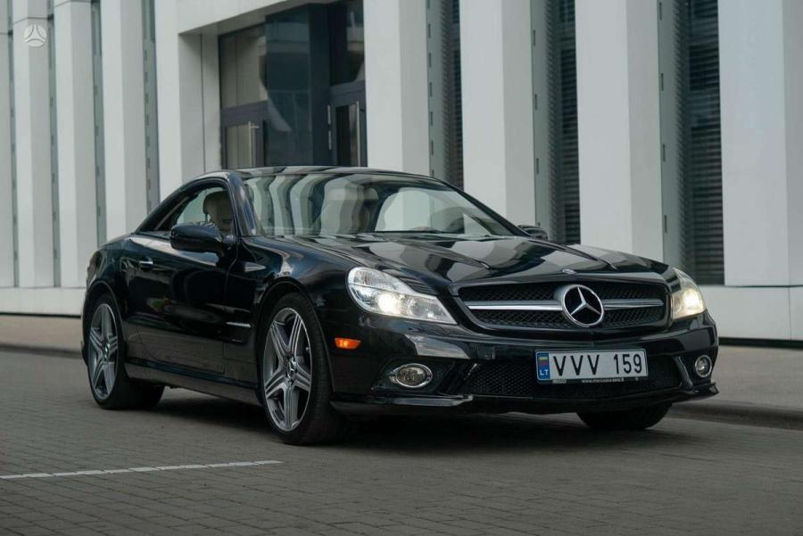Melns Mercedes-Benz sl-550 2009 Viļņa, ar dzinēja tilpumu 0.55 L un nobraukumu 102 tūkst. km par 19500 €, foto 17 vietnē AUTOMOTO.COM.LV