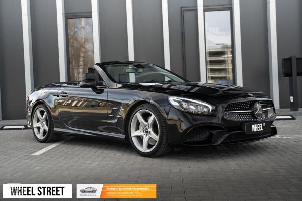 Melns Mercedes-Benz sl-550 2013 Viļņa, ar dzinēja tilpumu 4.70 L un nobraukumu 64 tūkst. km par 34500 €, foto 1 vietnē AUTOMOTO.COM.LV