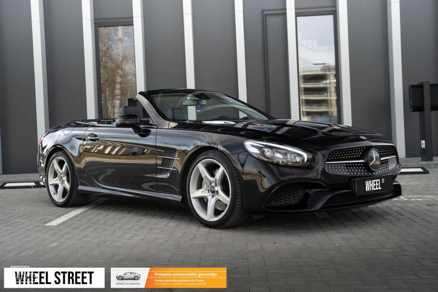 Melns Mercedes-Benz sl-550 2013 Viļņa, ar dzinēja tilpumu 4.70 L un nobraukumu 64 tūkst. km par 34500 €, foto 1 vietnē AUTOMOTO.COM.LV