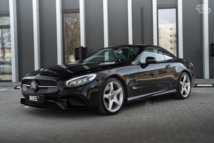 Melns Mercedes-Benz sl-550 2013 Viļņa, ar dzinēja tilpumu 4.70 L un nobraukumu 64 tūkst. km par 34500 €, foto 4 vietnē AUTOMOTO.COM.LV
