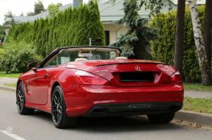 Красный Мерседес sl-550 2016 в Вильнюс, объемом двигателя 4.70 л и пробегом 104 тыс. км за 29900 €, фото 5 на AUTOMOTO.COM.LV