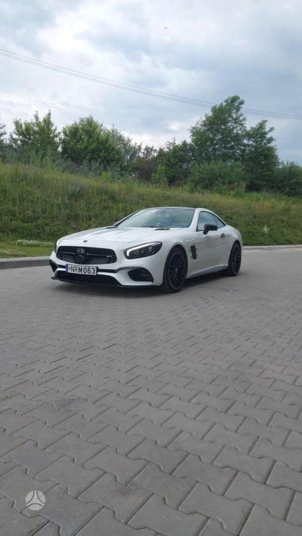Белый Мерседес sl-550 2014 в Вильнюс, объемом двигателя 4.66 л и пробегом 69 тыс. км за 36000 €, фото 3 на AUTOMOTO.COM.LV