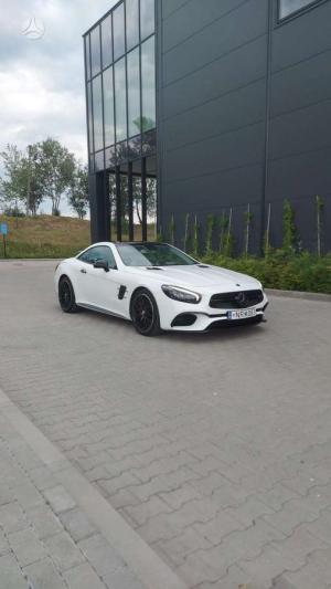 Белый Мерседес sl-550 2014 в Вильнюс, объемом двигателя 4.66 л и пробегом 69 тыс. км за 36000 €, фото 5 на AUTOMOTO.COM.LV