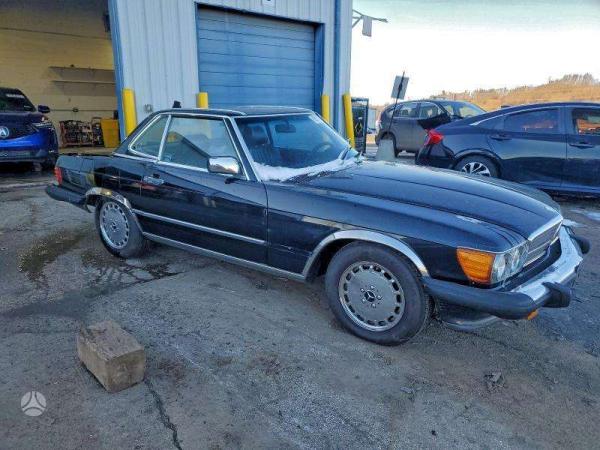 Melns Mercedes-Benz SL 560 1987 Klaipėda, ar dzinēja tilpumu 5.60 L un nobraukumu 187 tūkst. km par 3300 €, foto 4 vietnē AUTOMOTO.COM.LV