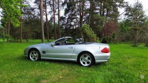 Grey Mercedes-Benz sl-600 2004 in Ukmerge, with an engine capacity of 5.51 L and mileage of 93 thousand km for 29500 €, photo 15 on AUTOMOTO.COM.LV
