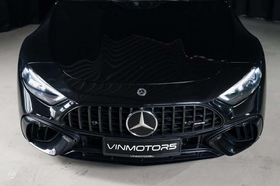 Черный Мерседес SL 63 AMG 2022 в Вильнюс, объемом двигателя 3.98 л и пробегом 35 тыс. км за 104999 €, фото 10 на AUTOMOTO.COM.LV