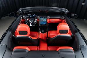 Черный Мерседес SL 63 AMG 2022 в Вильнюс, объемом двигателя 3.98 л и пробегом 35 тыс. км за 104999 €, фото 40 на AUTOMOTO.COM.LV