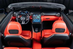 Черный Мерседес SL 63 AMG 2022 в Вильнюс, объемом двигателя 3.98 л и пробегом 35 тыс. км за 104999 €, фото 41 на AUTOMOTO.COM.LV