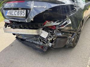 Pelēks Mercedes-Benz SL 63 AMG 2013 Kauņa, ar dzinēja tilpumu 5.46 L un nobraukumu 36 tūkst. km par 23999 €, foto 14 vietnē AUTOMOTO.COM.LV