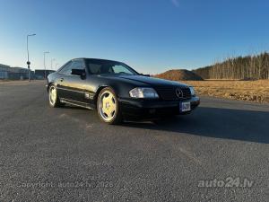 Black Mercedes-Benz SL-Class 1991 in Tallinn, with an engine capacity of 5.00 L and mileage of 169 thousand km for 10990 €, photo 11 on AUTOMOTO.COM.LV