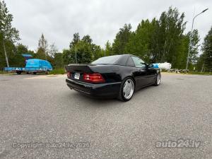 Black Mercedes-Benz SL-Class 1999 in Tallinn, with an engine capacity of 5.00 L and mileage of 150 thousand km for 30000 €, photo 4 on AUTOMOTO.COM.LV