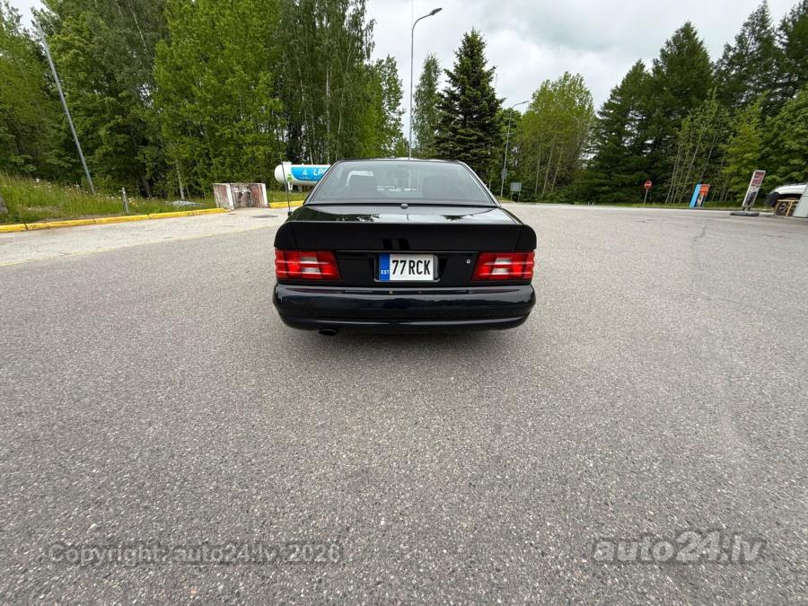 Black Mercedes-Benz SL-Class 1999 in Tallinn, with an engine capacity of 5.00 L and mileage of 150 thousand km for 30000 €, photo 7 on AUTOMOTO.COM.LV