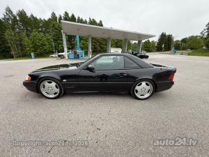 Black Mercedes-Benz SL-Class 1999 in Tallinn, with an engine capacity of 5.00 L and mileage of 150 thousand km for 30000 €, photo 9 on AUTOMOTO.COM.LV