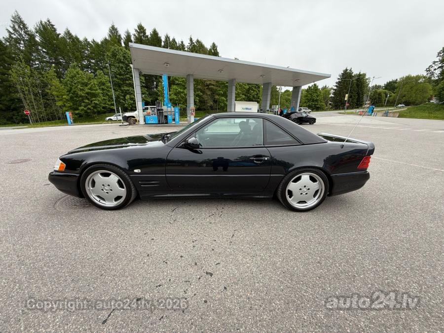 Black Mercedes-Benz SL-Class 1999 in Tallinn, with an engine capacity of 5.00 L and mileage of 150 thousand km for 30000 €, photo 9 on AUTOMOTO.COM.LV
