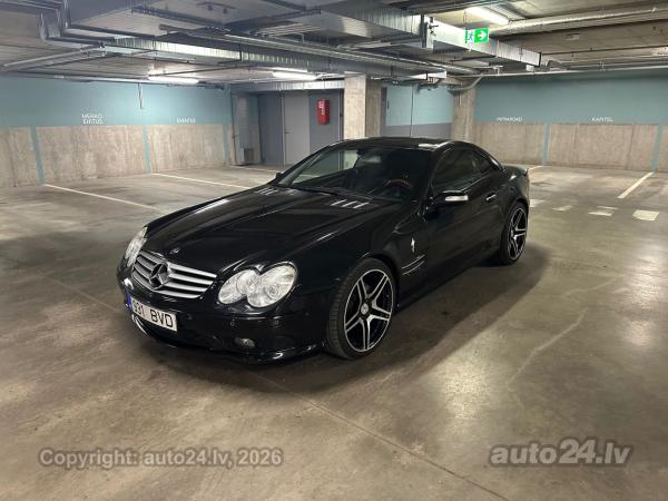 Melns Mercedes-Benz SL-Class 2009 Tallina, ar dzinēja tilpumu 5.00 L un nobraukumu 115 tūkst. km par 16900 €, foto 5 vietnē AUTOMOTO.COM.LV
