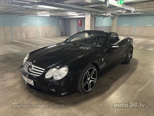 Melns Mercedes-Benz SL-Class 2009 Tallina, ar dzinēja tilpumu 5.00 L un nobraukumu 115 tūkst. km par 16900 €, foto 10 vietnē AUTOMOTO.COM.LV