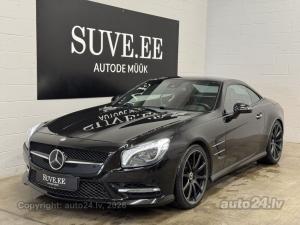 Melns Mercedes-Benz SL-Class 2013 Tallina, ar dzinēja tilpumu 4.70 L un nobraukumu 151 tūkst. km par 35995 €, foto 1 vietnē AUTOMOTO.COM.LV