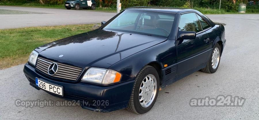 Blue Mercedes-Benz SL-Class 1995 in Tallinn, with an engine capacity of 3.20 L and mileage of 257 thousand km for 7900 €, photo 5 on AUTOMOTO.COM.LV