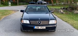 Blue Mercedes-Benz SL-Class 1995 in Tallinn, with an engine capacity of 3.20 L and mileage of 257 thousand km for 7900 €, photo 12 on AUTOMOTO.COM.LV