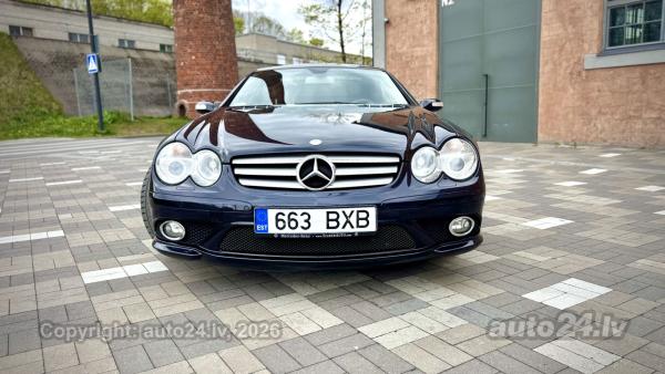 Blue Mercedes-Benz SL-Class 2008 in Tallinn, with an engine capacity of 5.50 L and mileage of 195 thousand km for 17900 €, photo 2 on AUTOMOTO.COM.LV