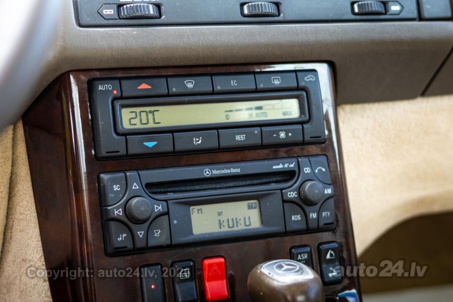 Mercedes-Benz SL-Class 1997 Tallina, ar dzinēja tilpumu 5.00 L un nobraukumu 231 tūkst. km par 25000 €, foto 23 vietnē AUTOMOTO.COM.LV