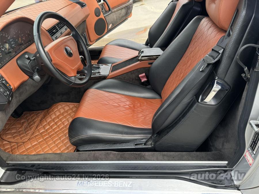 Pelēks Mercedes-Benz SL-Class 1995 Tallina, ar dzinēja tilpumu 3.20 L un nobraukumu 160 tūkst. km par 16500 €, foto 15 vietnē AUTOMOTO.COM.LV