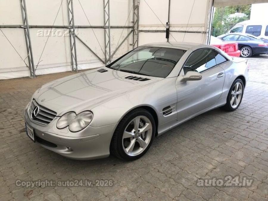Grey Mercedes-Benz SL-Class 2003 in Tallinn, with an engine capacity of 6.00 L and mileage of 52 thousand km for 43500 €, photo 1 on AUTOMOTO.COM.LV