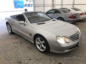 Grey Mercedes-Benz SL-Class 2003 in Tallinn, with an engine capacity of 6.00 L and mileage of 52 thousand km for 43500 €, photo 19 on AUTOMOTO.COM.LV
