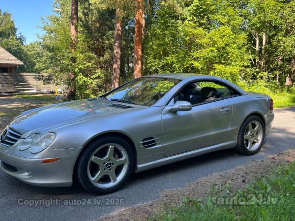 Grey Mercedes-Benz SL-Class 2003 in Tallinn, with an engine capacity of 5.00 L and mileage of 157 thousand km for 10000 €, photo 3 on AUTOMOTO.COM.LV