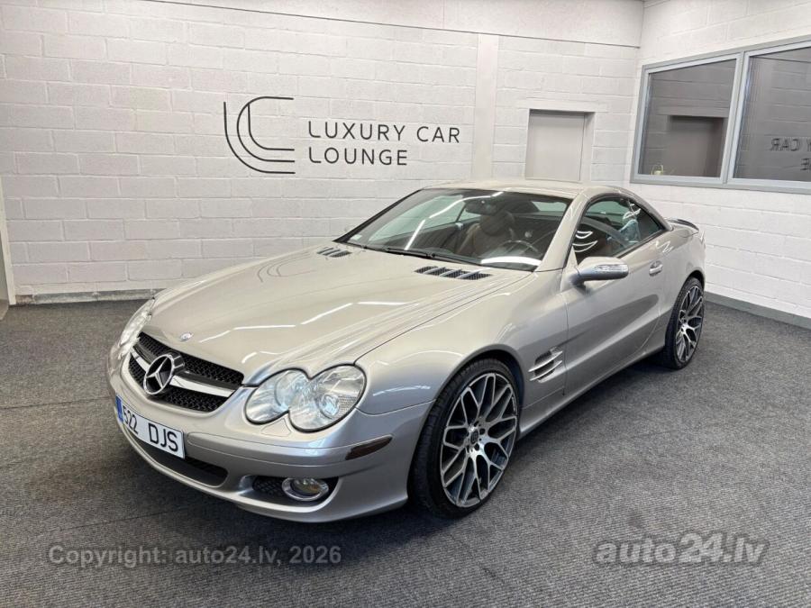 Grey Mercedes-Benz SL-Class 2006 in Tallinn, with an engine capacity of 5.50 L and mileage of 220 thousand km for 16000 €, photo 1 on AUTOMOTO.COM.LV