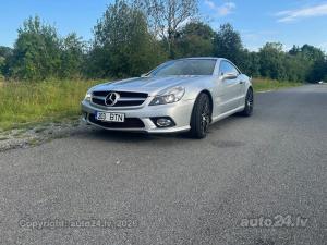 Grey Mercedes-Benz SL-Class 2008 in Tallinn, with an engine capacity of 5.50 L and mileage of 83 thousand km for 17200 €, photo  on AUTOMOTO.COM.LV