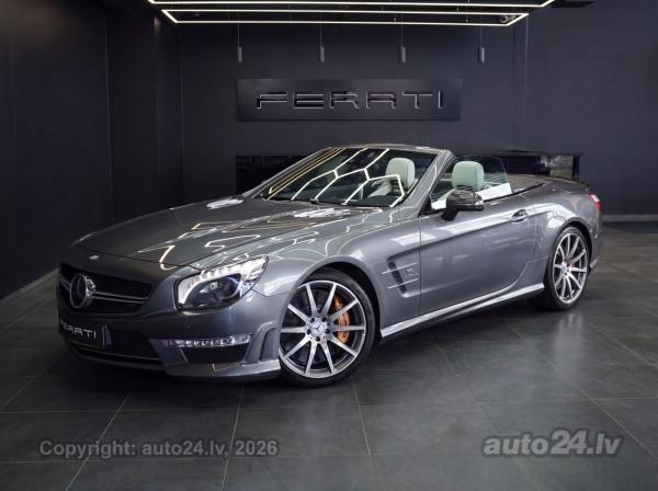 Pelēks Mercedes-Benz SL-Class 2012 Tallina, ar dzinēja tilpumu 6.00 L un nobraukumu 91 tūkst. km par 174900 €, foto 1 vietnē AUTOMOTO.COM.LV