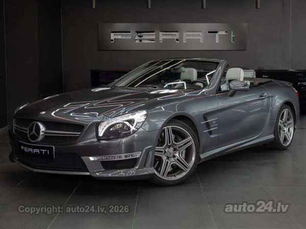 Grey Mercedes-Benz SL-Class 2013 in Tallinn, with an engine capacity of 5.50 L and mileage of 116 thousand km for 49000 €, photo 1 on AUTOMOTO.COM.LV