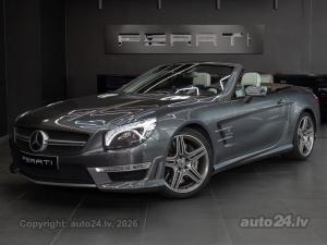 Grey Mercedes-Benz SL-Class 2013 in Tallinn, with an engine capacity of 5.50 L and mileage of 116 thousand km for 49000 €, photo  on AUTOMOTO.COM.LV