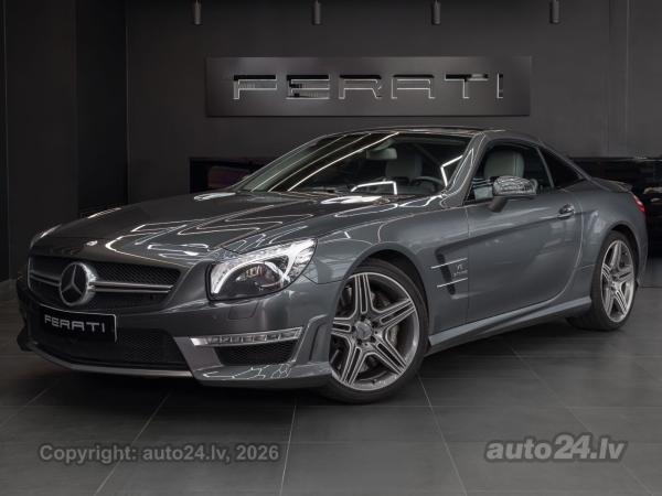 Grey Mercedes-Benz SL-Class 2013 in Tallinn, with an engine capacity of 5.50 L and mileage of 116 thousand km for 49000 €, photo 2 on AUTOMOTO.COM.LV